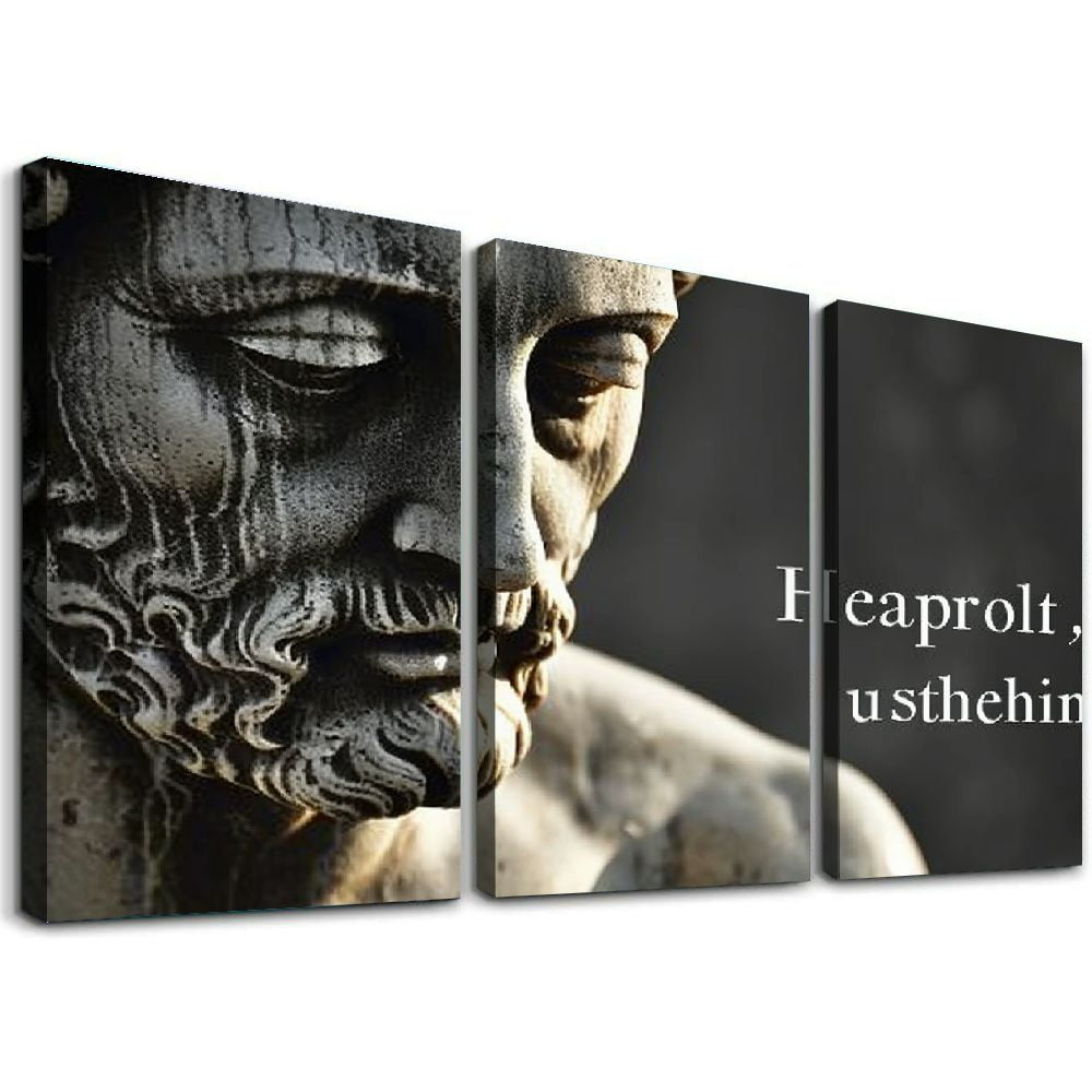 Motivational Posters Doctor Hippocrates Canvas Decor Poster Wall Art ...
