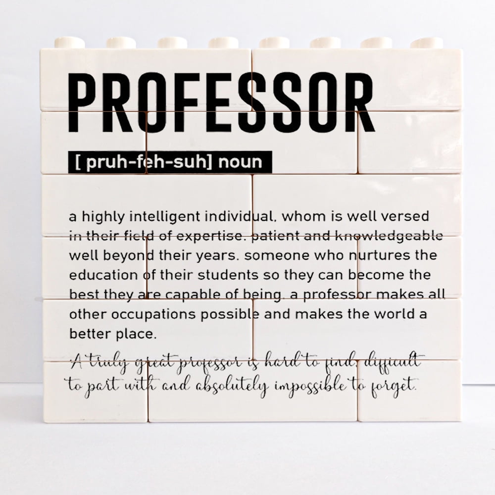 Motivational Professor Definition Decorative Sign Inspirational Thank ...