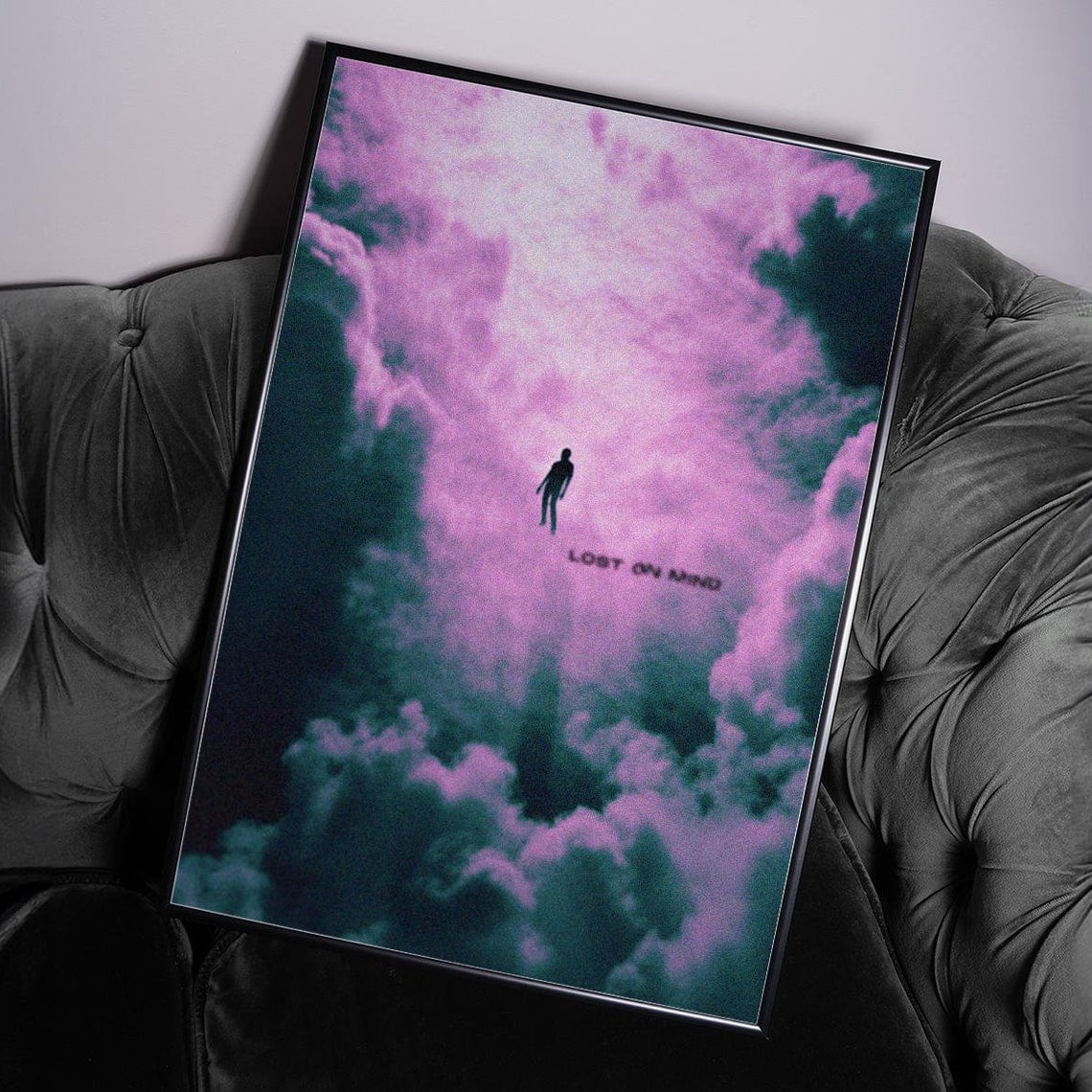 Motivational Psychedelic Poster, Gradient Prints, Aura Prints, Trippy ...