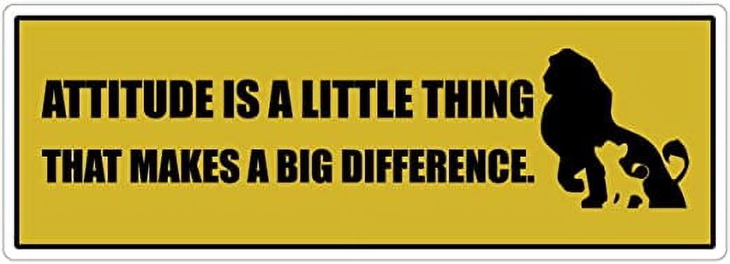 Motivational Quote - Attitude Is A Little Thing That Makes A Big ...