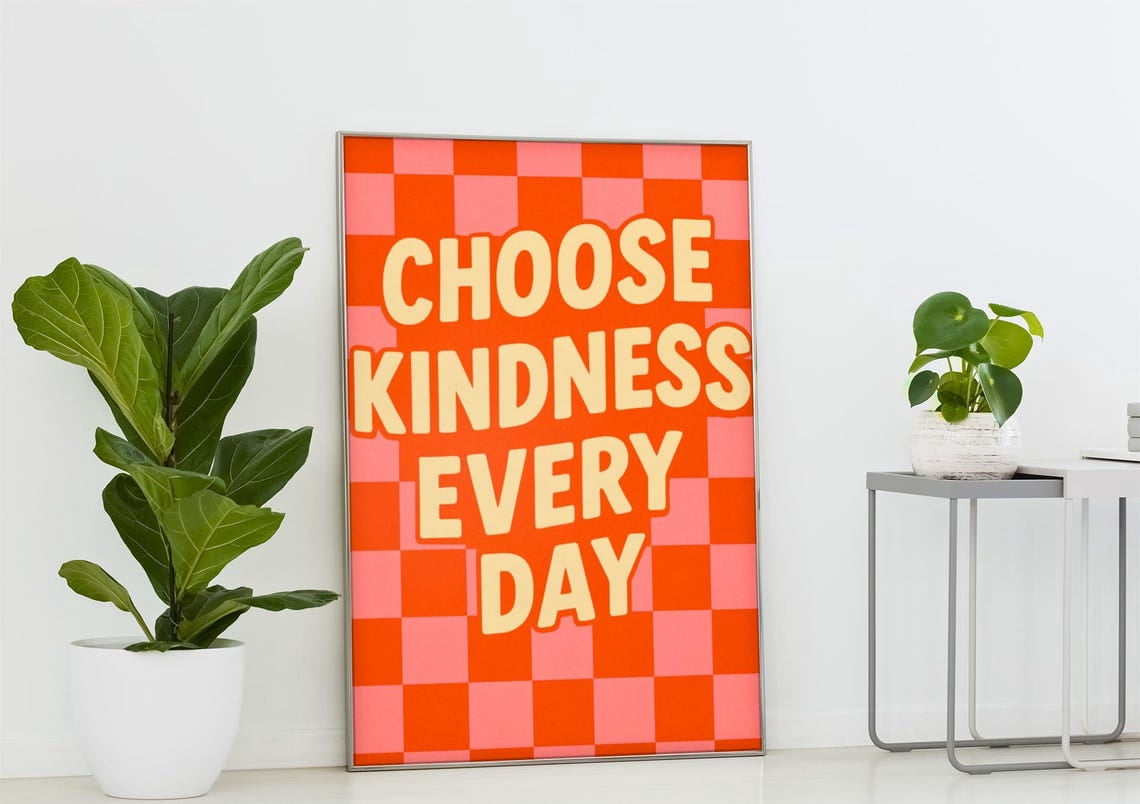 Motivational Quote Poster Classroom Poster: Retro Inspirational Decor ...