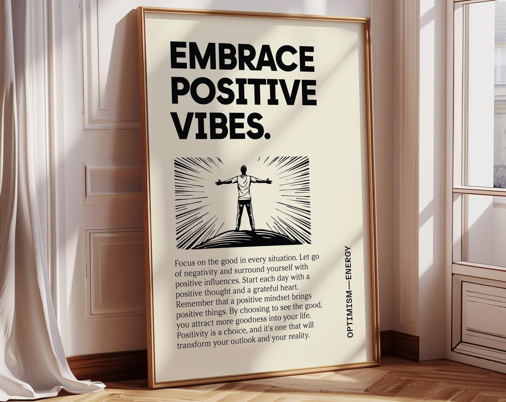 Motivational Sayings Poster Positve Wall Art Inspiring Poster ...