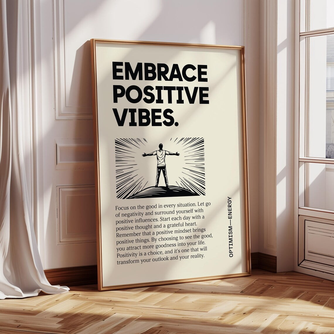 Motivational Sayings Poster Positve Wall Art Inspiring Poster ...