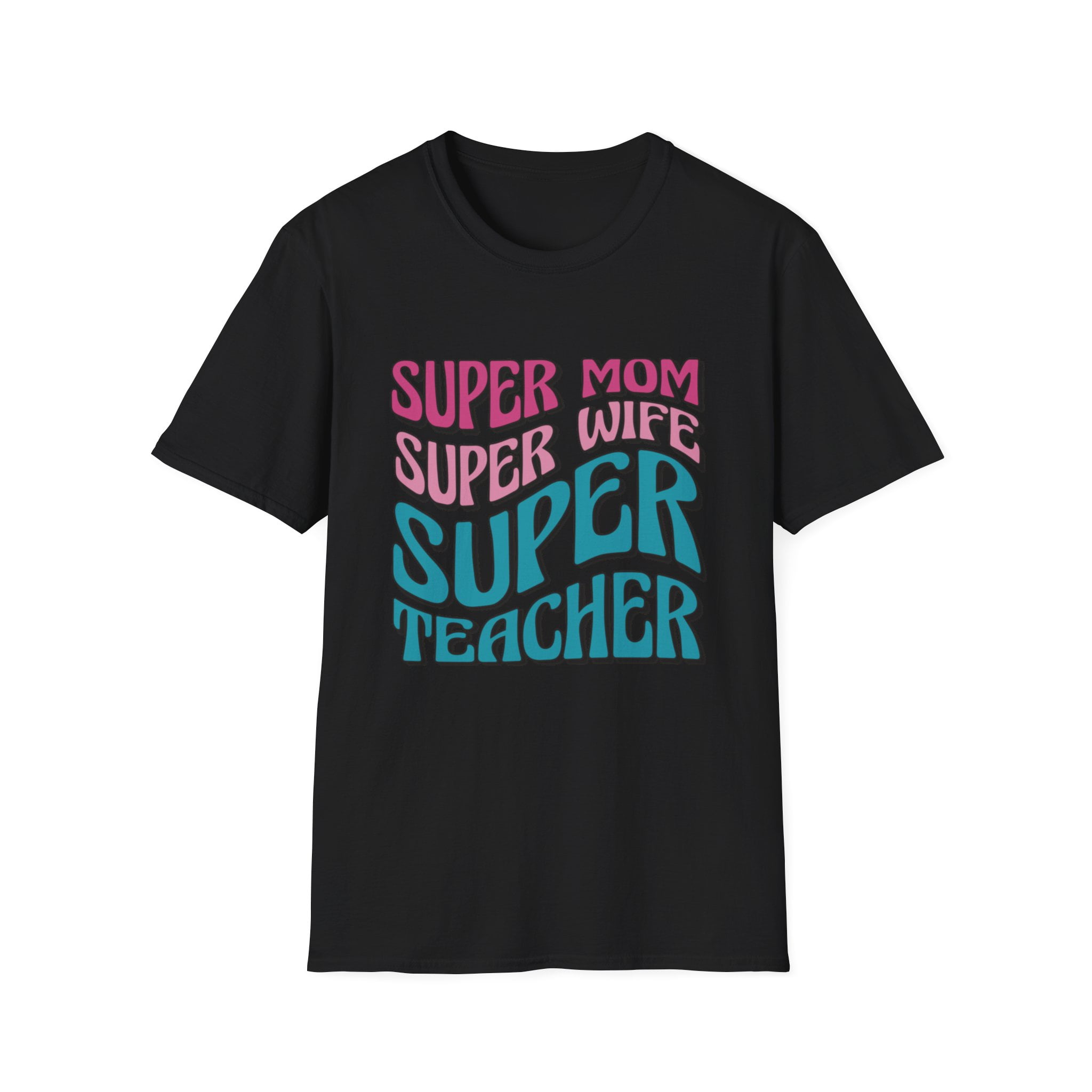 Motivational School Graphic Novelty Wife Super Tees - Walmart.com
