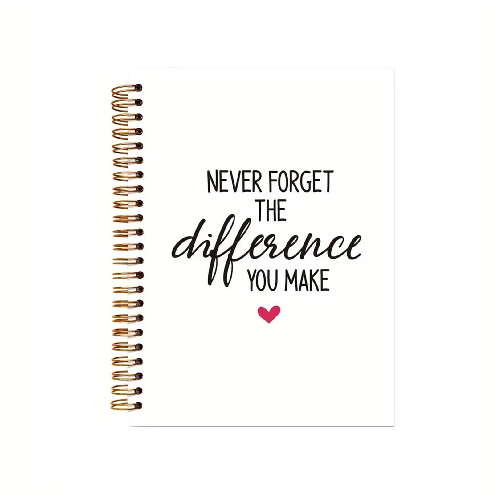 Motivational Spiral Notebook A5 Journal - Walmart.com