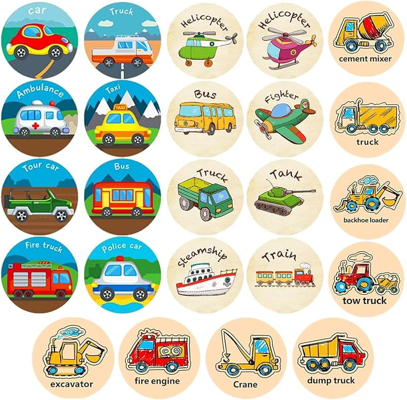 Motivational Stickers for Kids - 1500 Pcs Round Animal Incentive ...