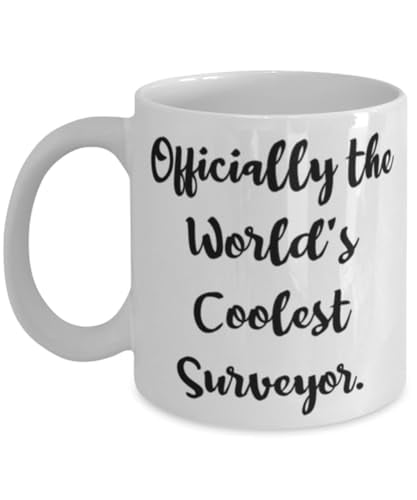 Motivational Surveyor Gifts, Officially the World's Coolest, Gag ...