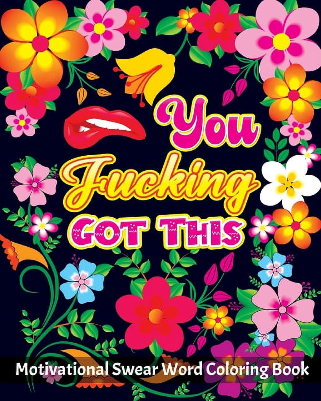 Motivational Swear Words Coloring Book: Motivational & Inspirational ...