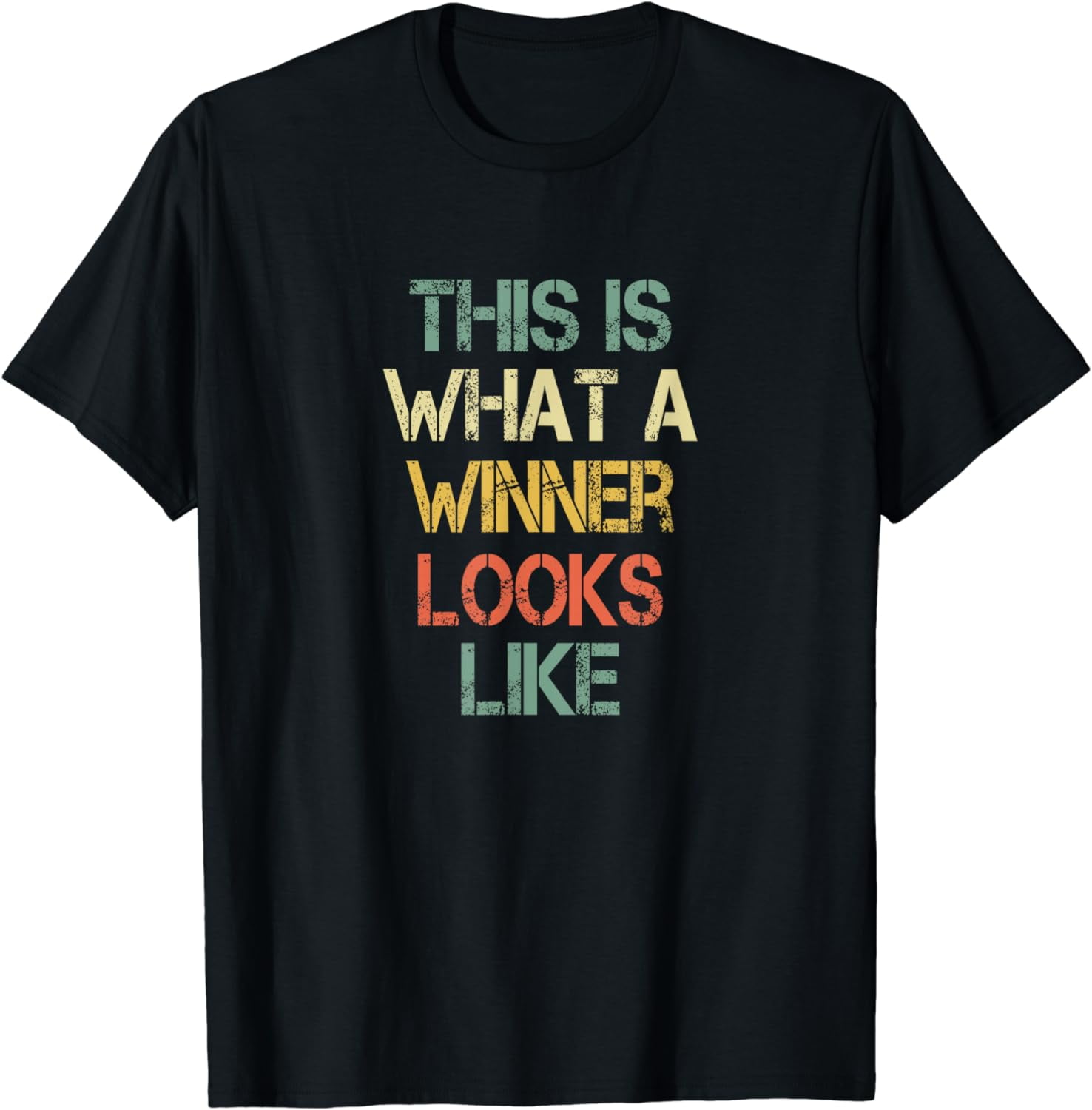 Motivational This is What Winner Looks Like Positive Winning T-Shirt ...