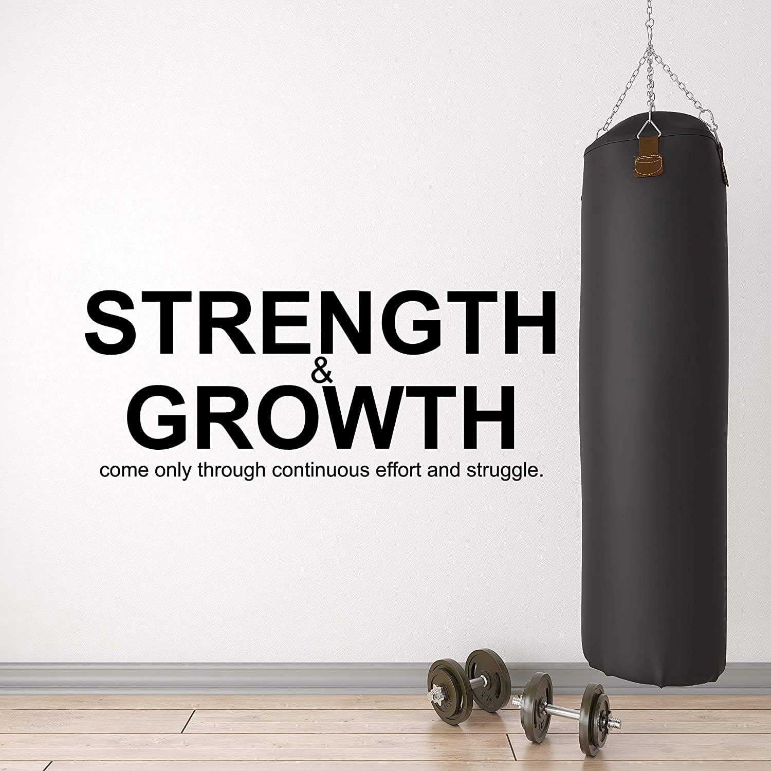 Motivational Wall Decal - "Strength and Growth" - Walmart.com
