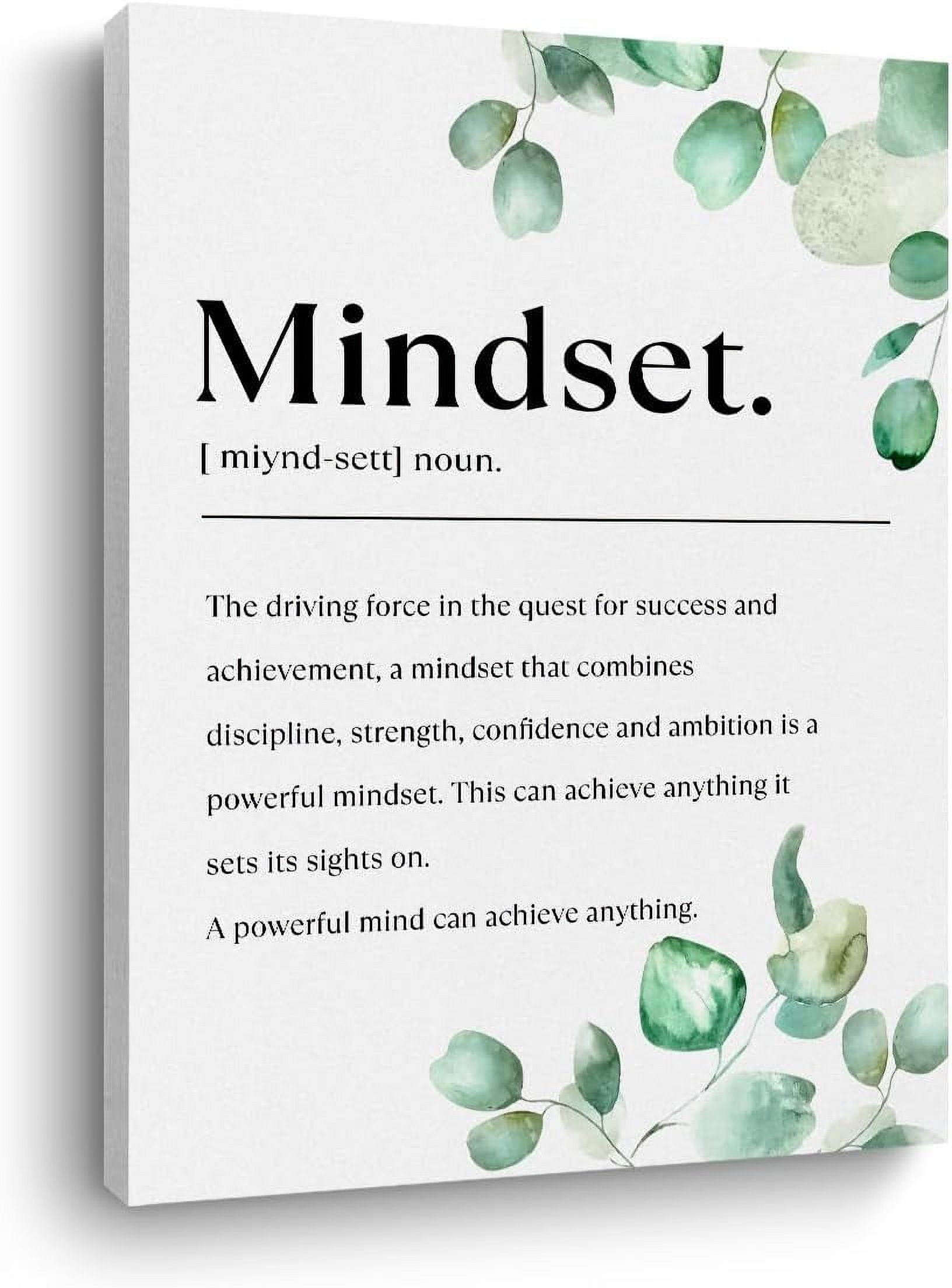 Motivational Wall Decor Canvas Wall Art Framed Wall Art Bedroom ...