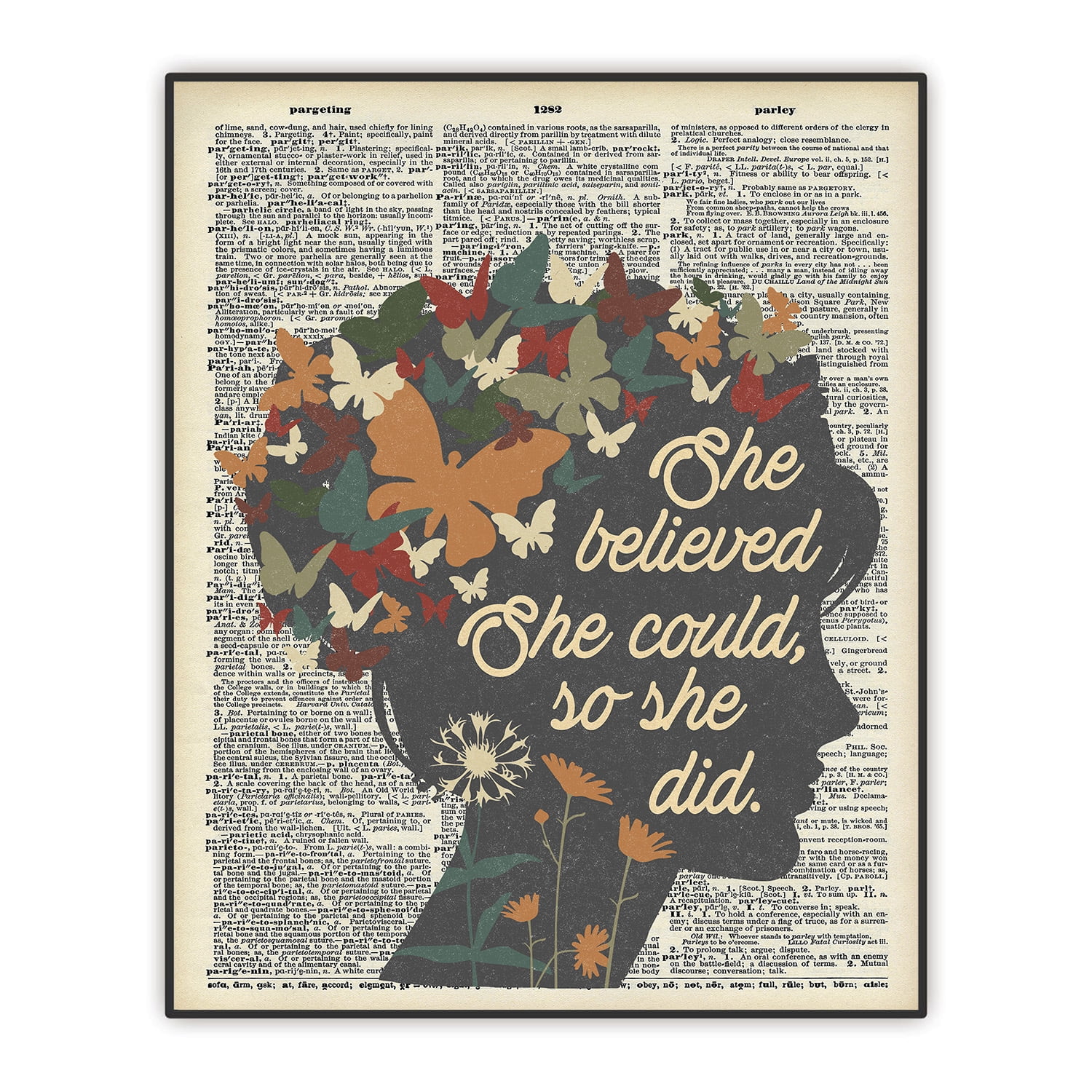 Motivational Wall Decor for Women, Positive Quotes Wall Decor ...