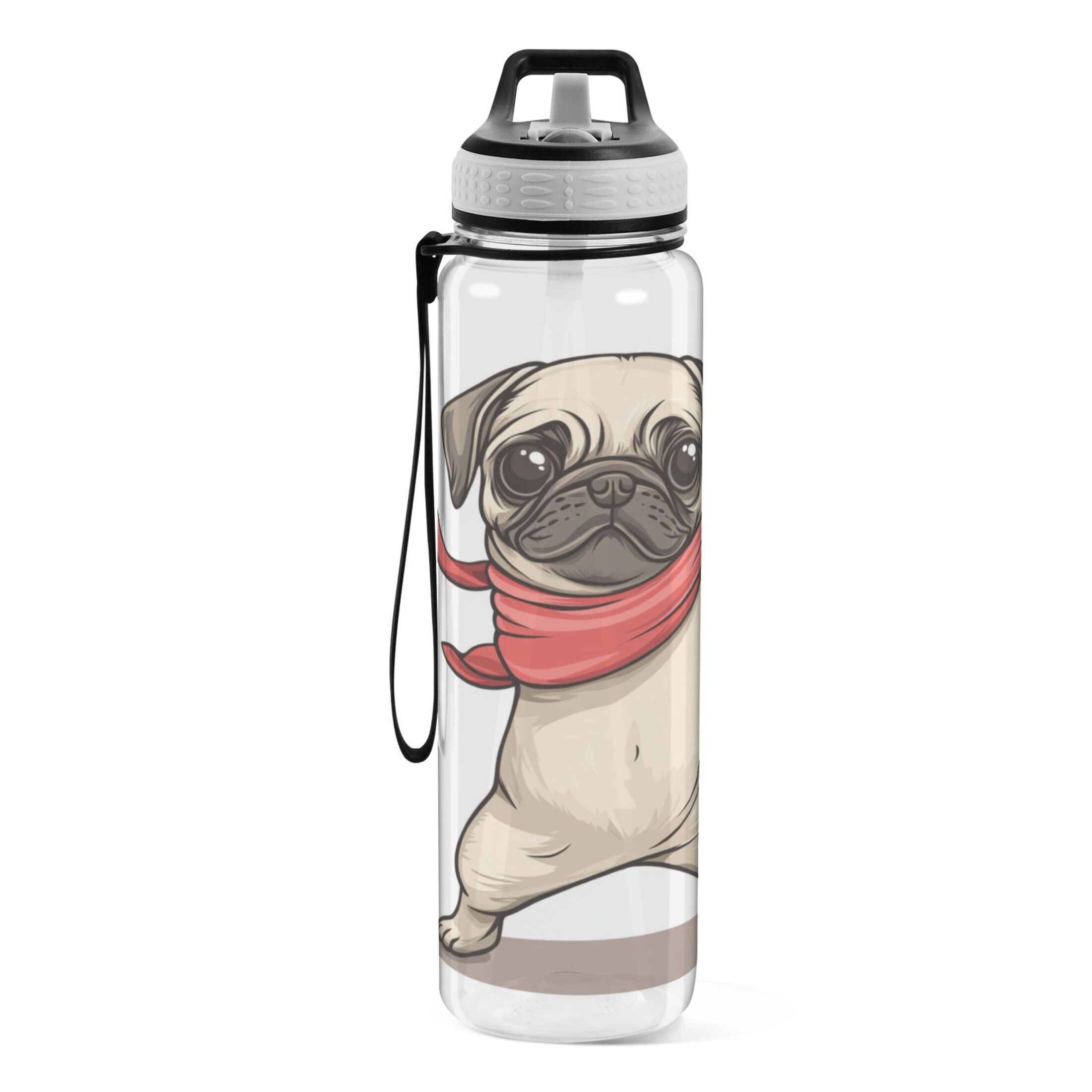 Motivational Water Bottle 32 oz with Straw, BPA Free Reusable Fitness ...