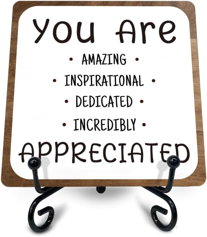 Motivational Wooden Sign with Metal Support Art Lettering Inspirational ...