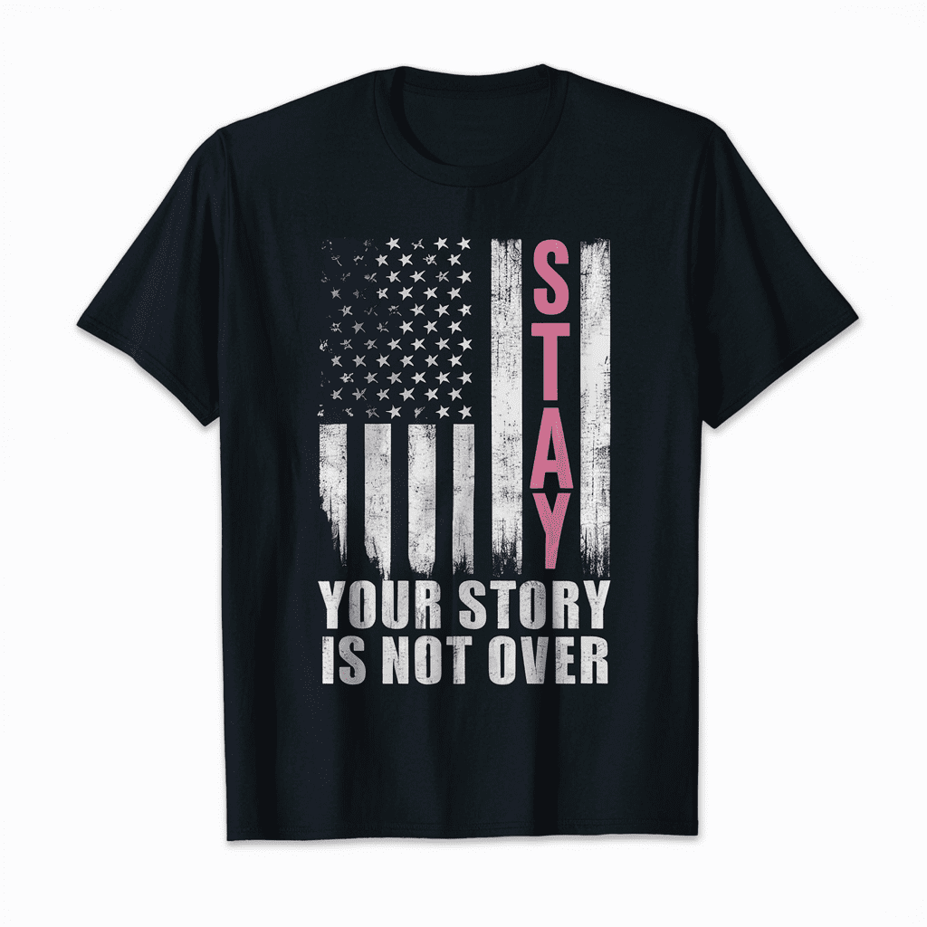 Motivational Your Story Is Not Over Keep Going Tee - Walmart.com