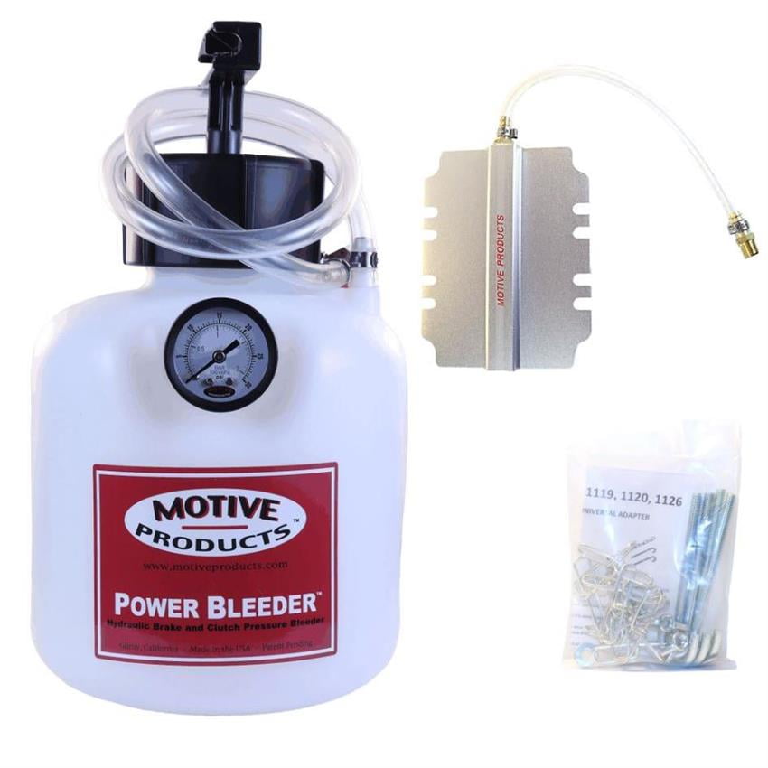Motive Products 0105 Pressure Brake Bleeder, Square Master Cylinders ...