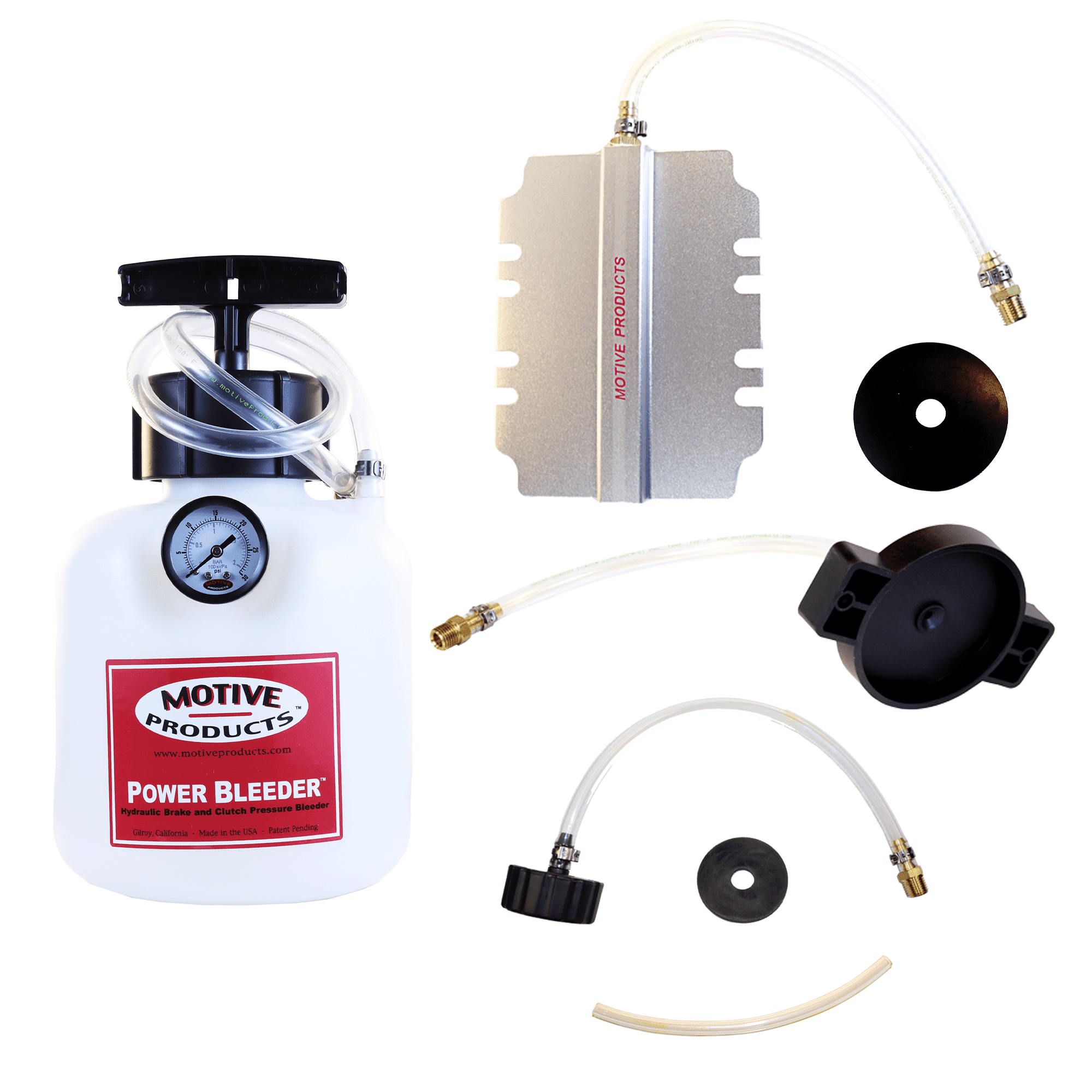 Motive Products Universal Power Bleeder Kit, Efficient Brake Bleeding ...