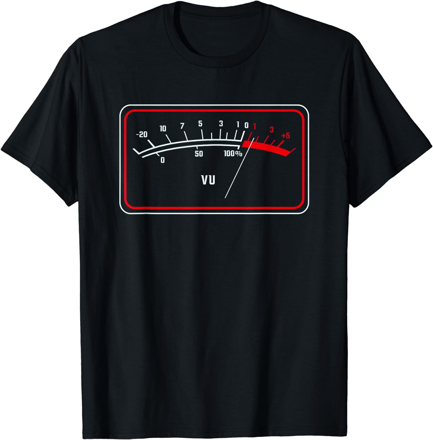 Motive for Audio Engineers Audiophile Lovers Hi Fi Vu Meter T-Shirt ...