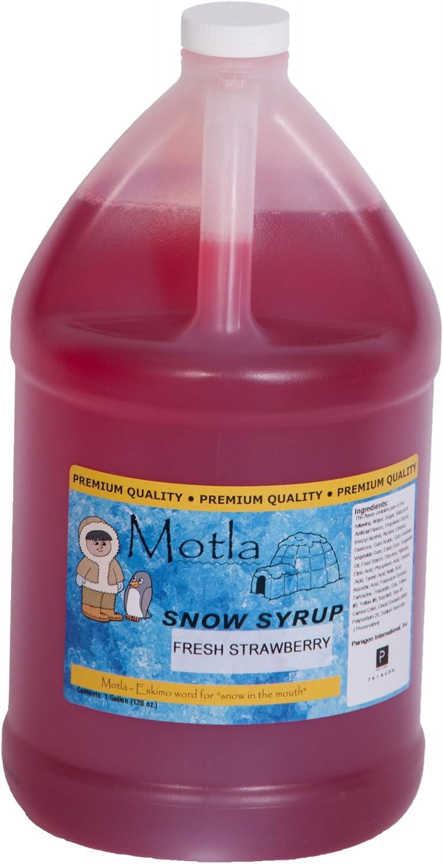 Motla Premium Sno-Cone and Shaved Ice Syrup - Walmart.com