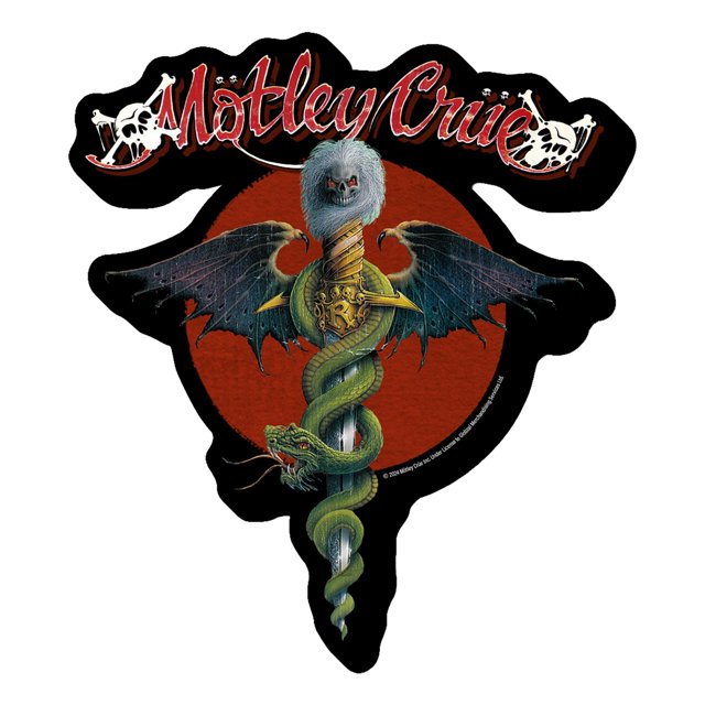 Motley Crue Dr. Feelgood Funky Chunky Magnet - Walmart.com