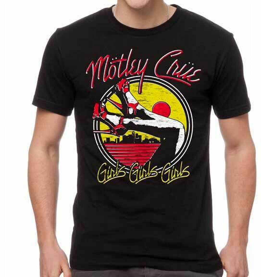 Motley Crue Girls Girls Girls Men's T Shirt Heavy Metal Band Merch ...