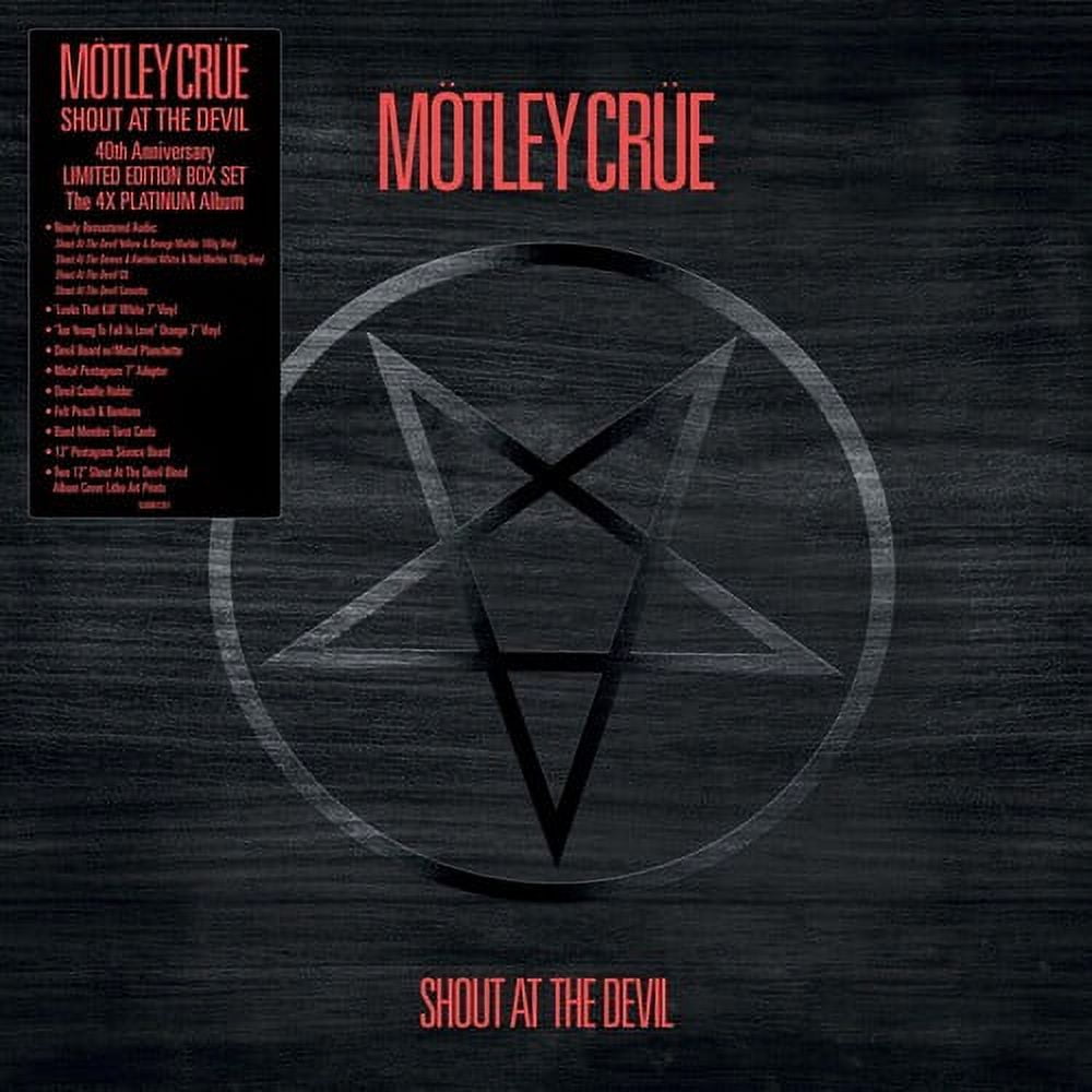 Motley Crue - 40th Anniversary Edition of Shout At The Devil ...