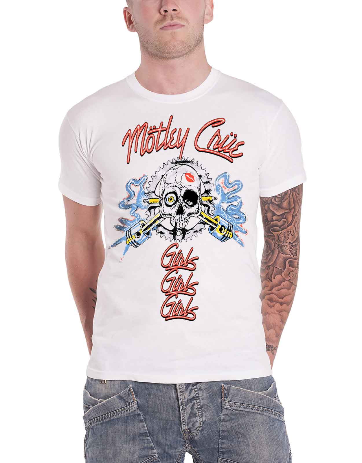 Motley Crue Spark Plug T Shirt - Walmart.com