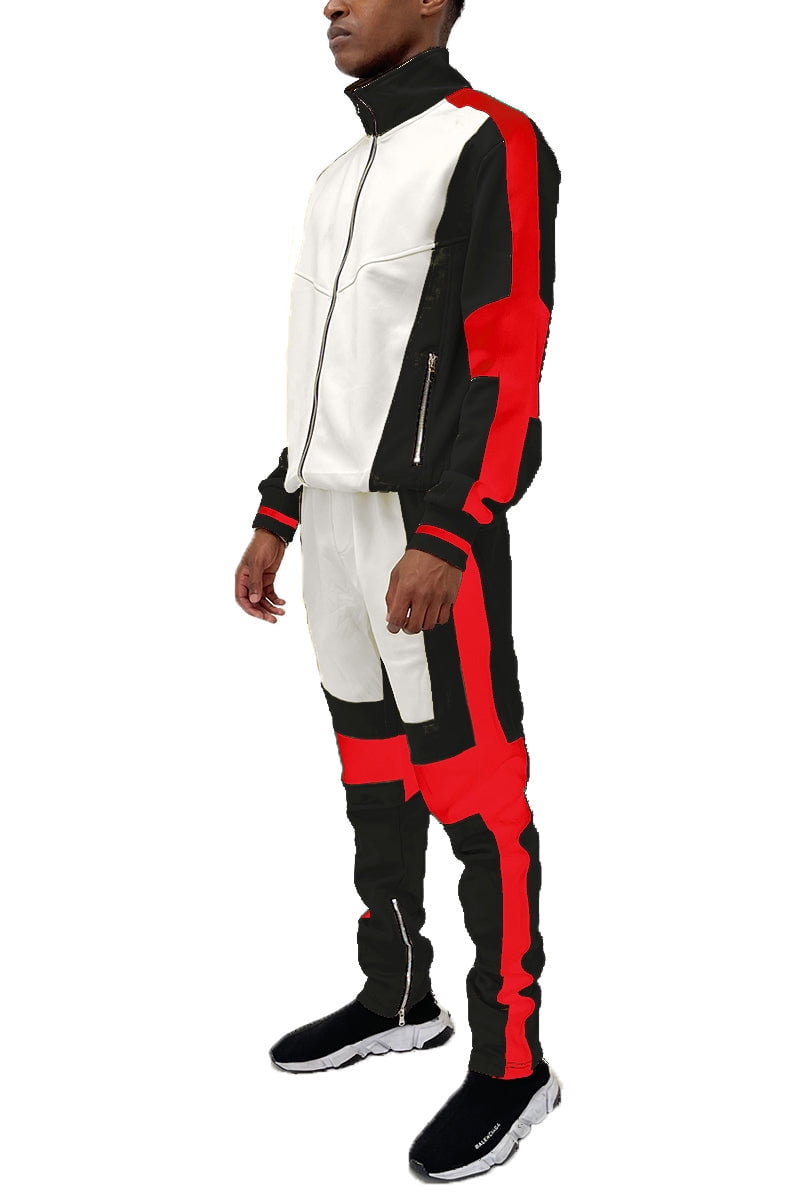 Moto Colorblock Tracksuit - Walmart.com
