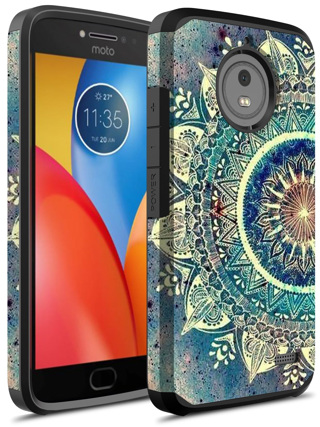 Moto E4 Plus Case, Moto E Plus (4th gen.) Case, KAESAR ANTI DROP ...