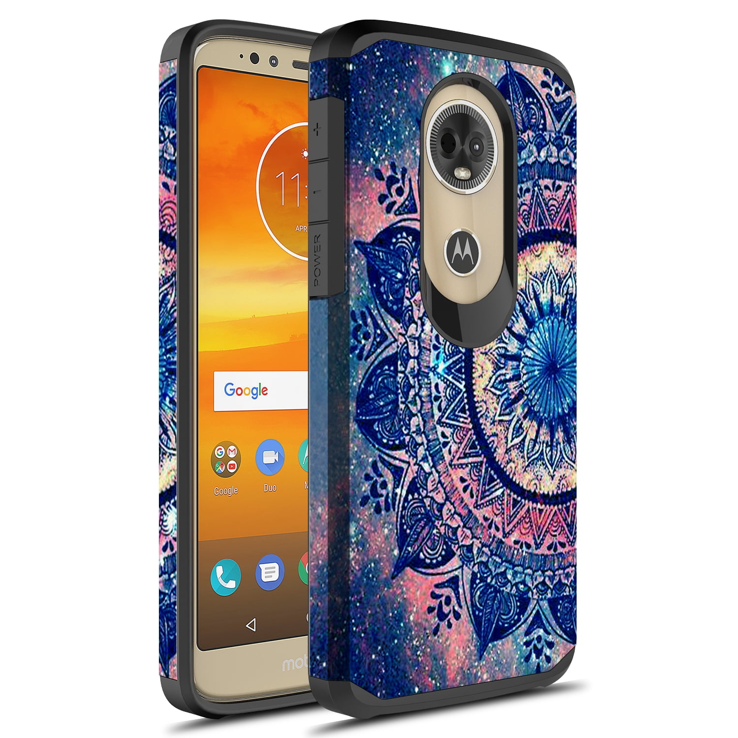 Moto E5 Plus Case, Moto E5 Supra Case,KAESAR Hybrid Dual Layer ...