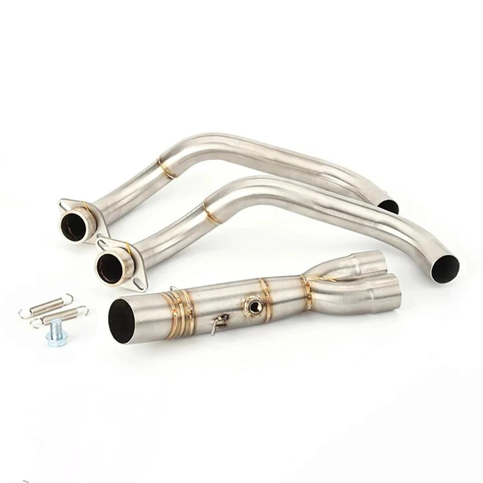 Moto Exhaust Full System Front Pipe Modified 51mm Muffler Slip On For ...