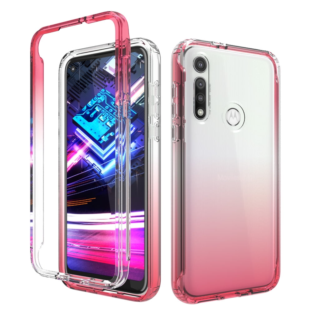 Moto G Fast Case, Rosebono Full-Body Rugged Ultra Transparency Hybrid ...