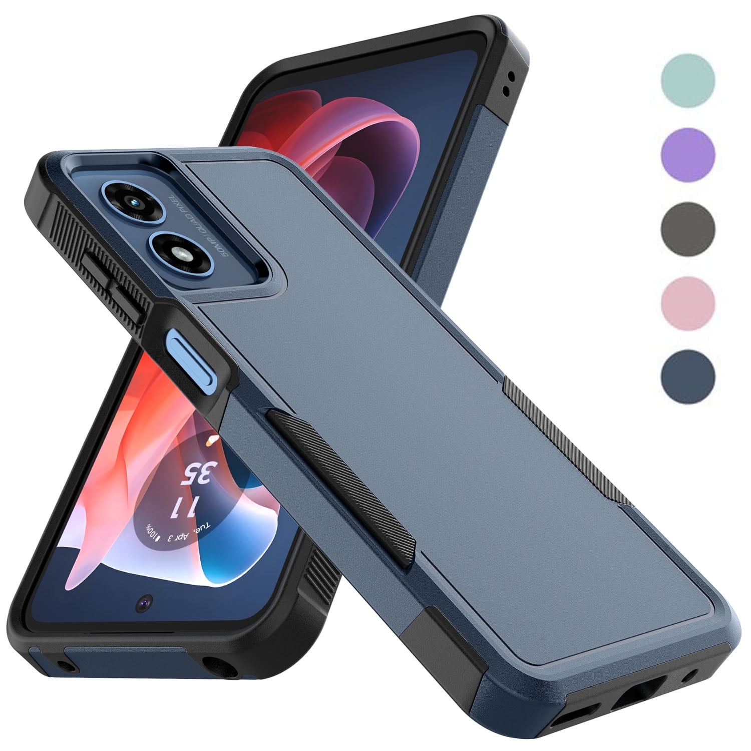 For Moto G Play 4G 2024 Case ,2 in 1 Phone Case for Motorola Moto G ...