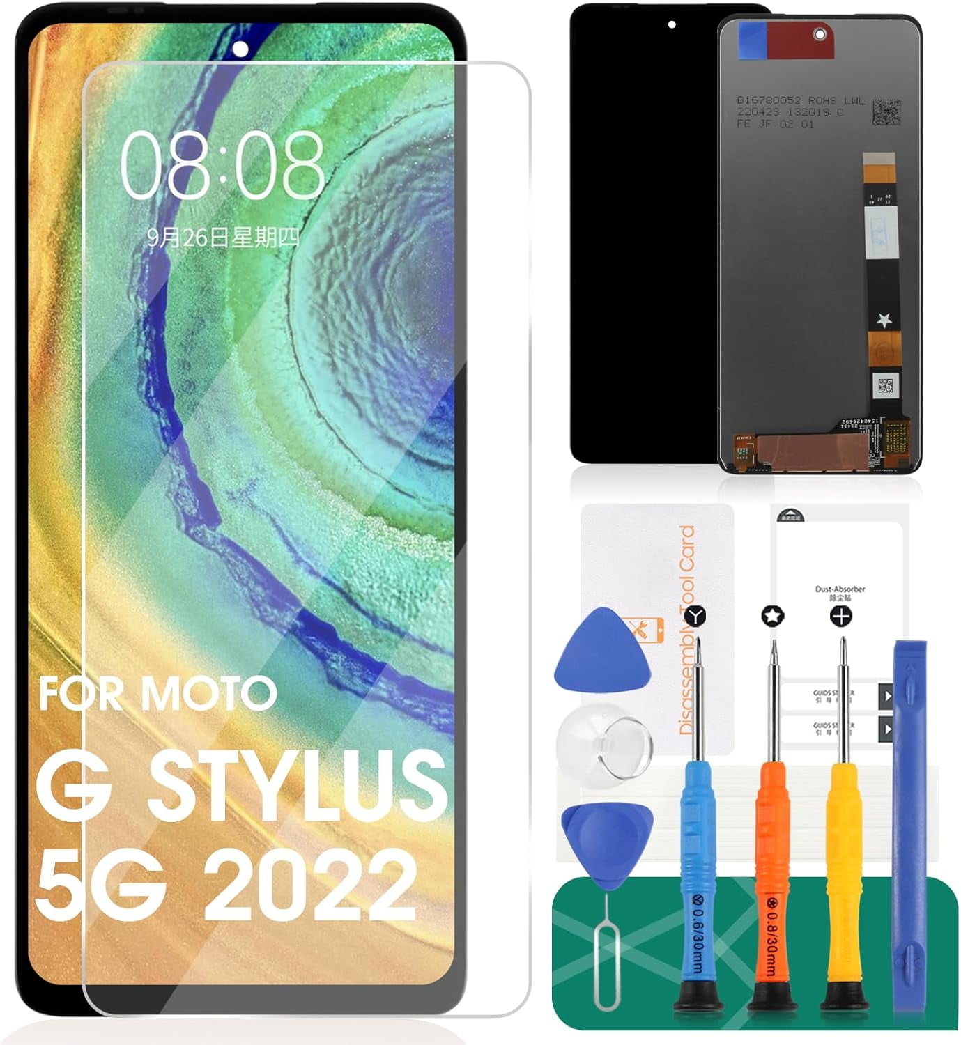 for Moto G Stylus 5G 2022 Screen Replacement for Moto G Stylus 5G 2022 ...