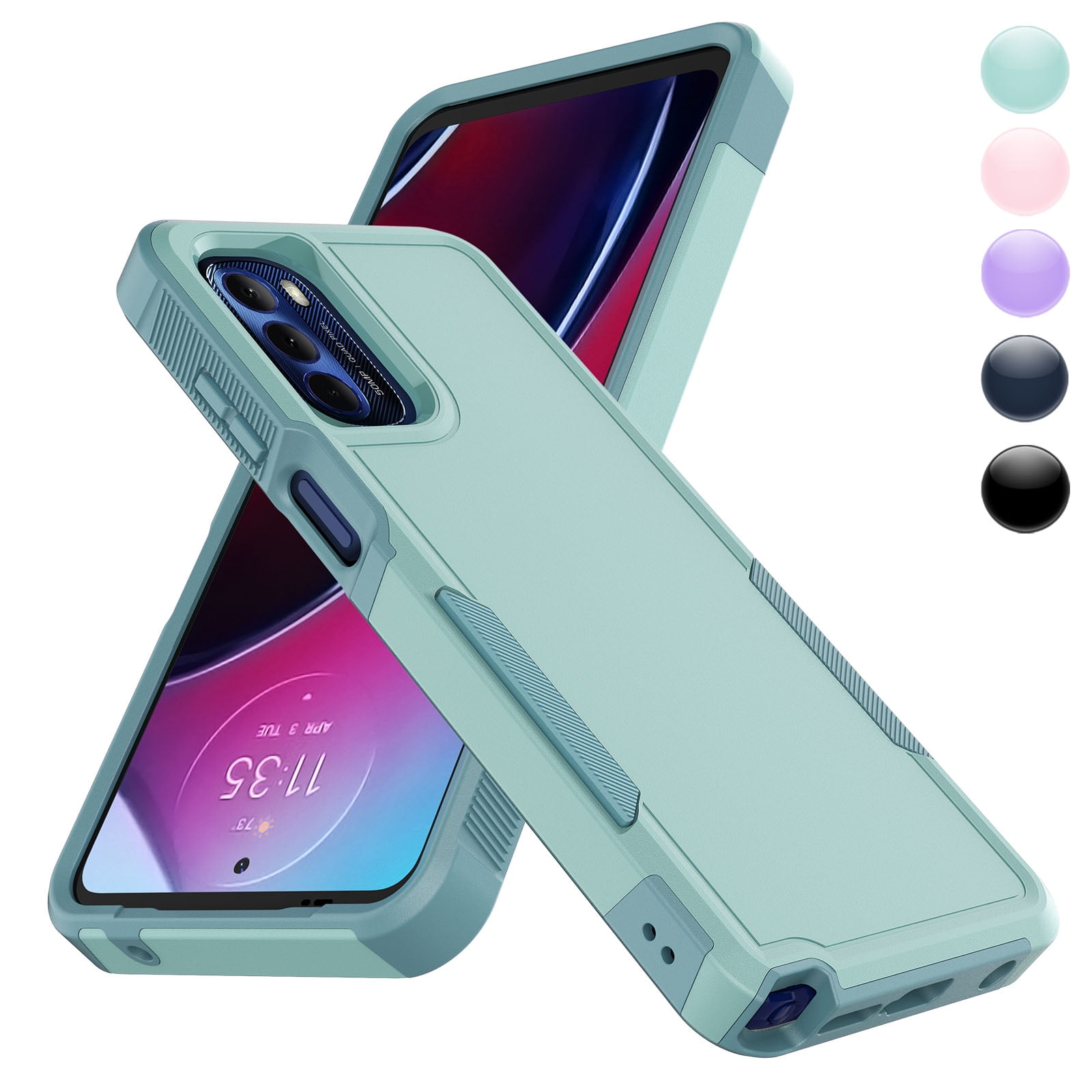 For Moto G Stylus 5G (2022) | XT2215 Case, 2 in 1 Heavy Duty Armor ...