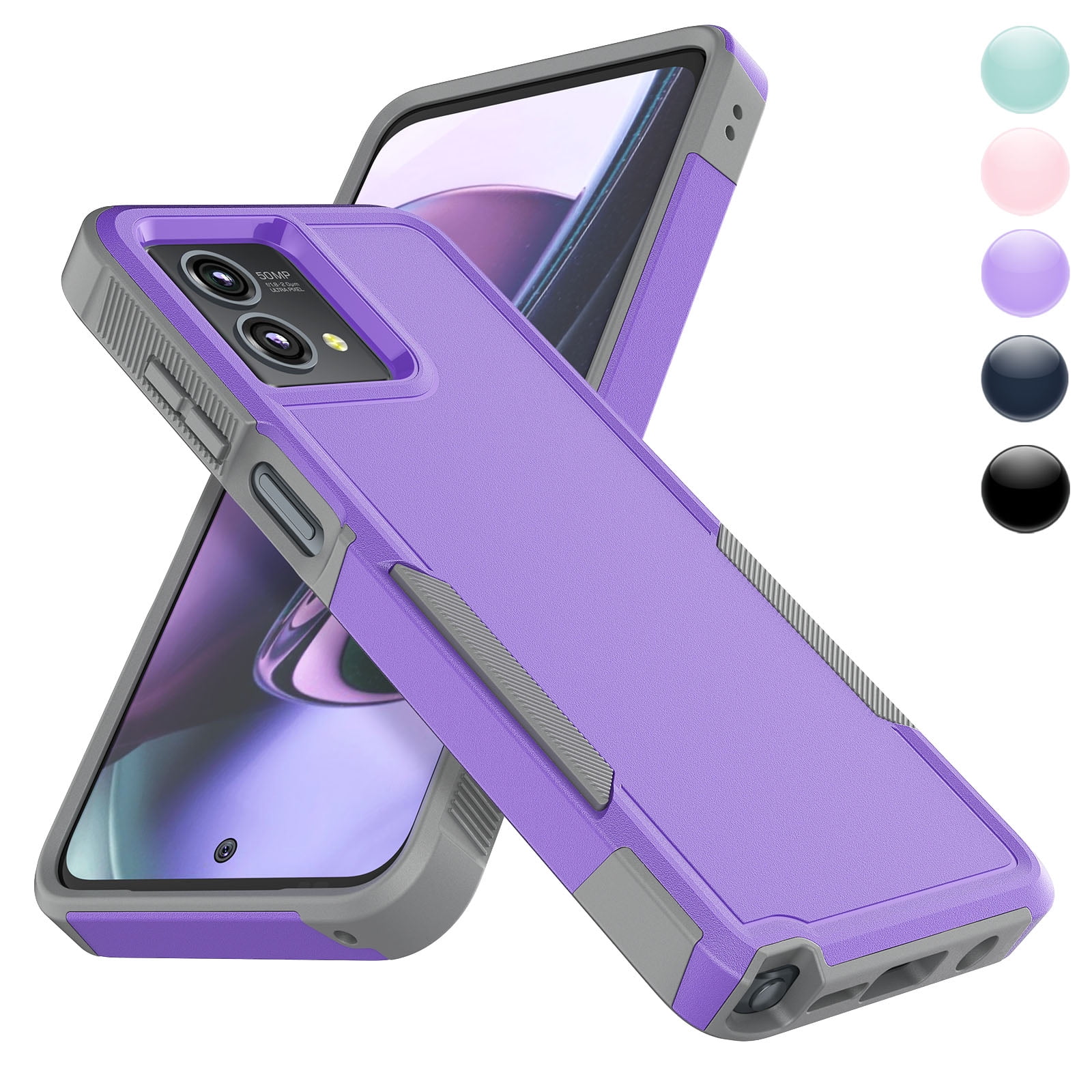 Hisdou Moto G Stylus 5G (2023) XT2315 Case, Heavy Duty Armor ...