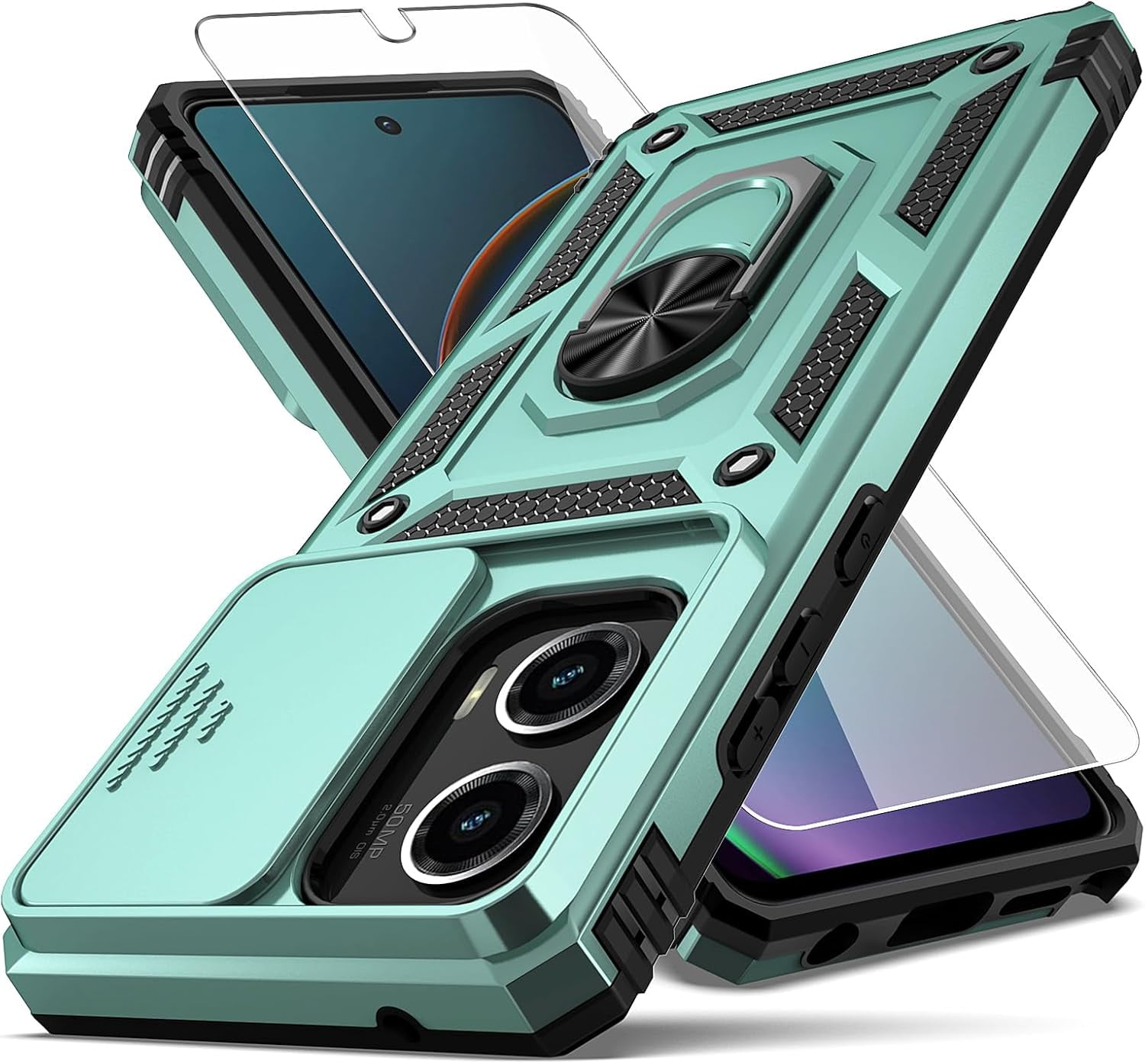 for Moto G Stylus 5G 2024 Case,with Camera Lens Cover HD Screen ...