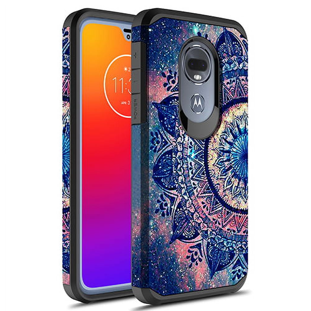 Moto G7 Play Case, KAESAR Slim Hybrid Dual Layer Shockproof Hard Cover ...
