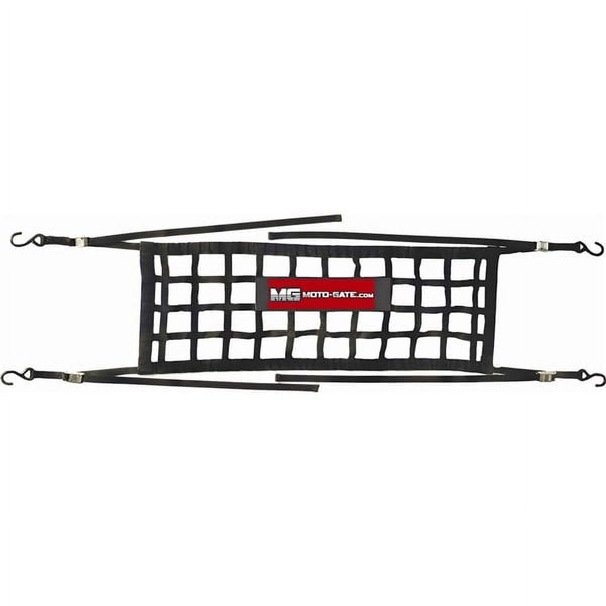 Moto-Gate Setwear Universal Adjustable Truck Tailgate Cargo Net, Black ...