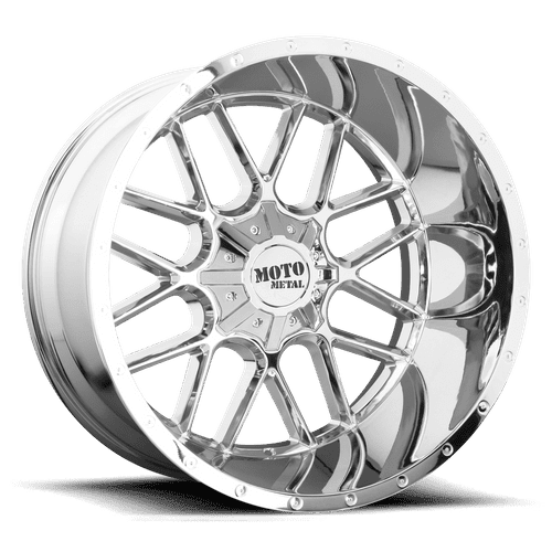 Moto Metal Aluminum Rim MO986 SIEGE 20X12in Chrome Finish ...