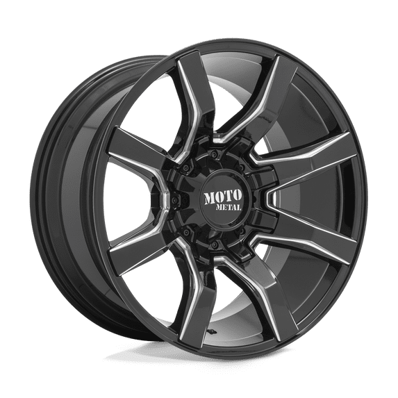 Moto Metal Cast Aluminum Rim MO804 20X10 6X135/5.5 G-BLK MILL 12MM ...