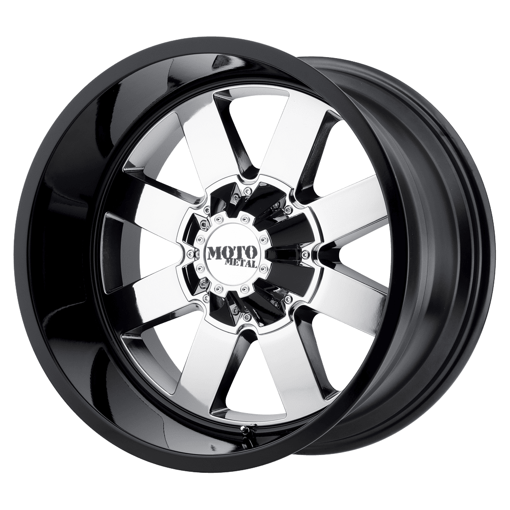Moto Metal Cast Aluminum Rim MO962 22X10 8X180 PVD G-BLK LIP -18MM ...