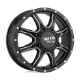 Moto Metal Cast Aluminum Rim MO995 20X8.25 8X6.5 S-BLK MILL 127MM ...