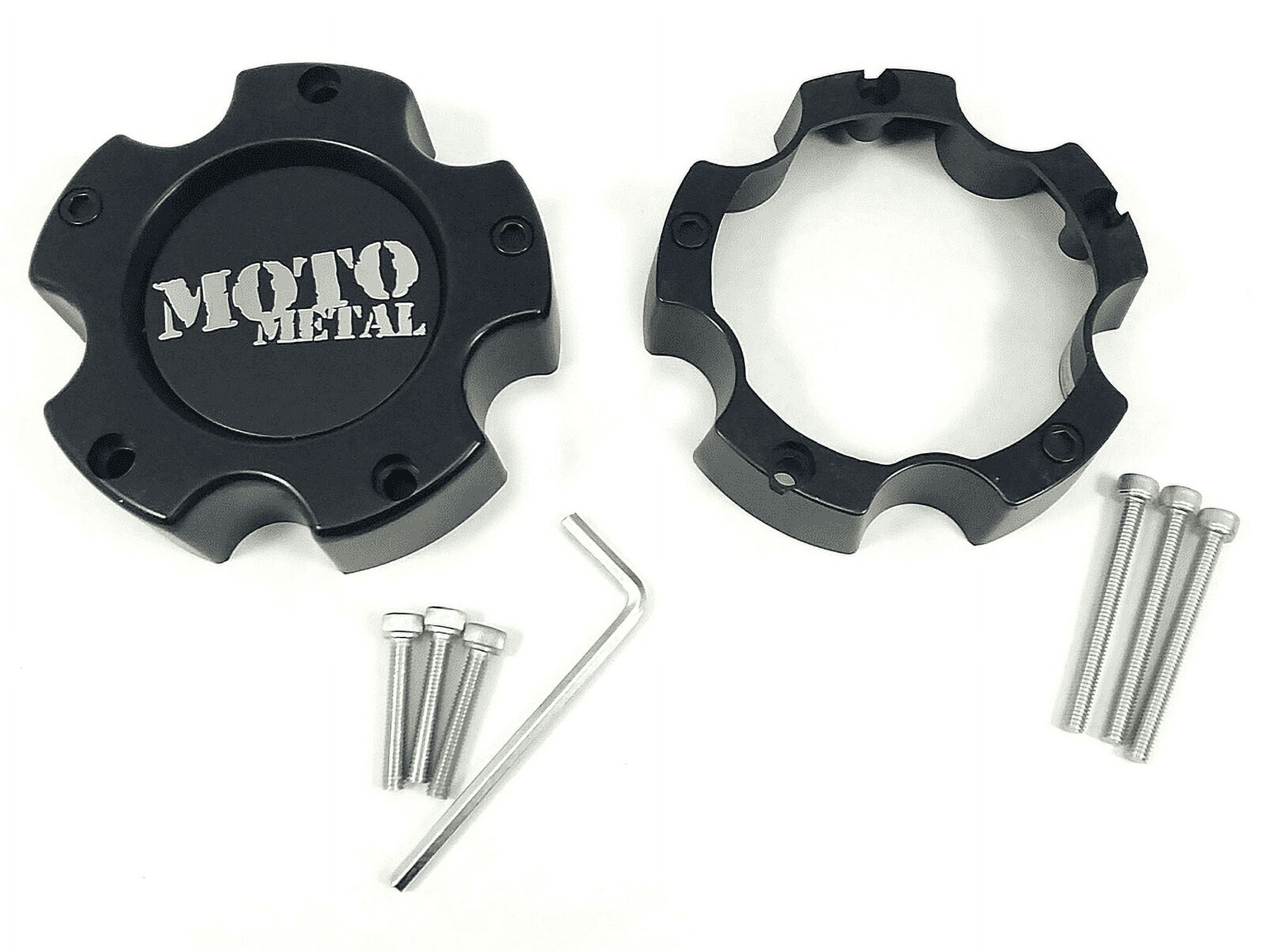 Moto Metal MTO CAP SATIN BLACK SMALL 5 LUG - MO909B5127S3 - Walmart.com