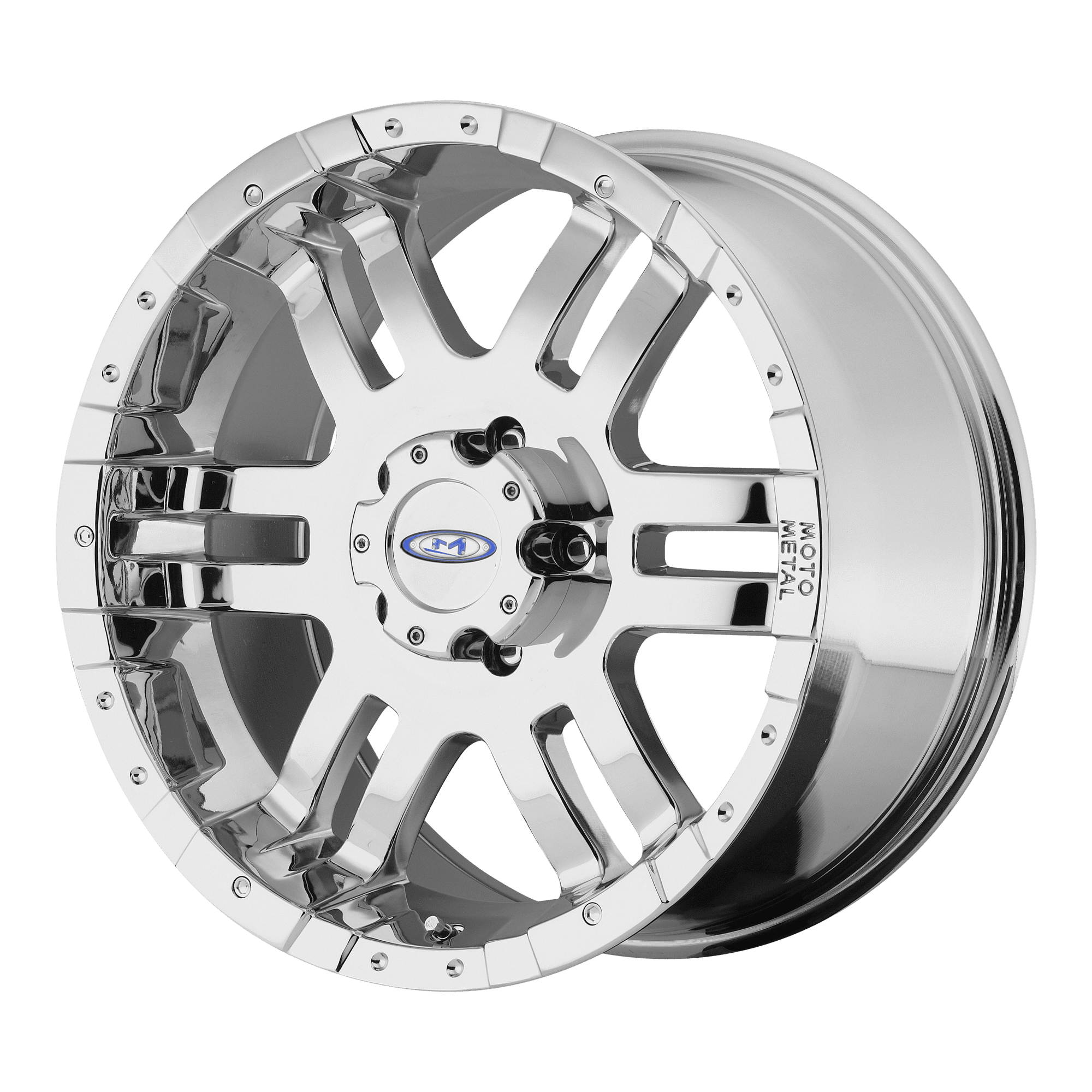 Moto Metal Mo951 20X10 6X139.7 -18Et 87.1Cb Chrome Wheel - Walmart.com