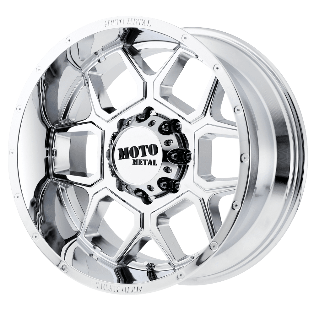 Moto Metal Mo981 Spade 22X12 6X139.7 -44Et 125.5Cb Chrome Wheel ...