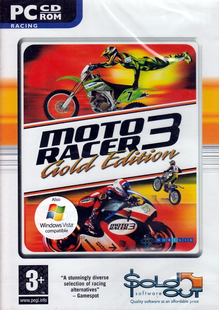 Moto Racer 3 Gold Edition PC CD Game - Includes Freestyling, Supercross ...