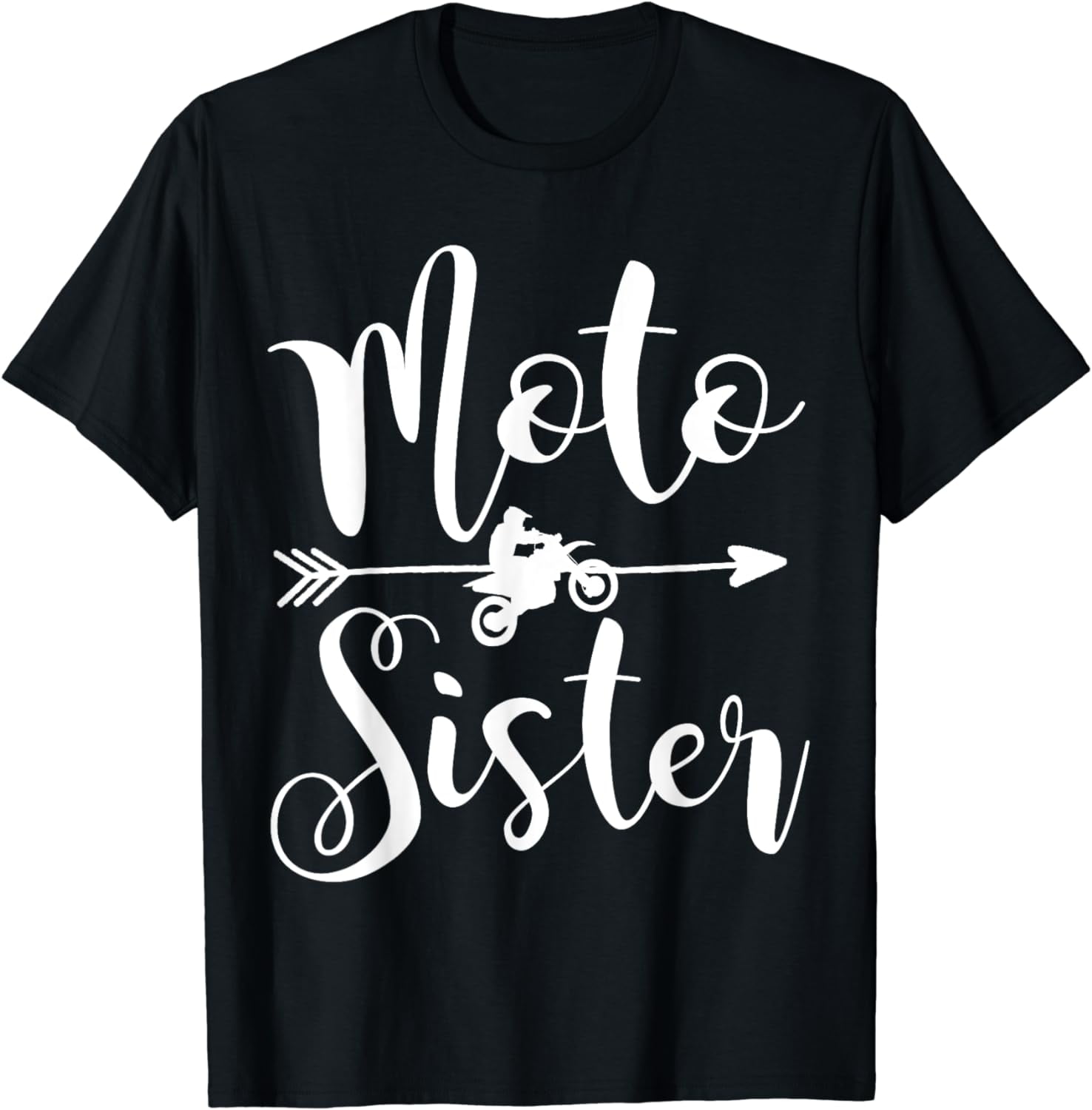 Moto Sister Shirt Cute Motocross Dirtbike Gift - Walmart.com