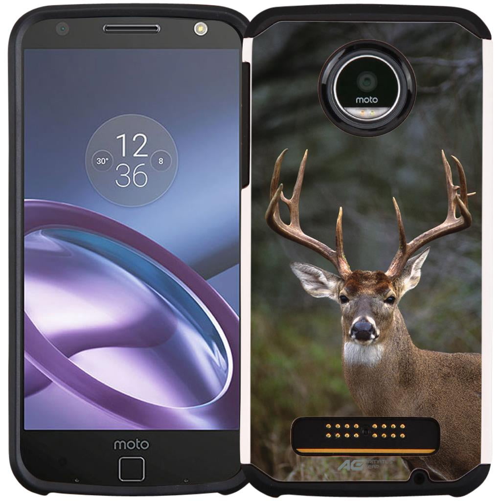 Moto Z Play Droid Case - Armatus Gear (TM) Slim Hybrid Armor Case ...