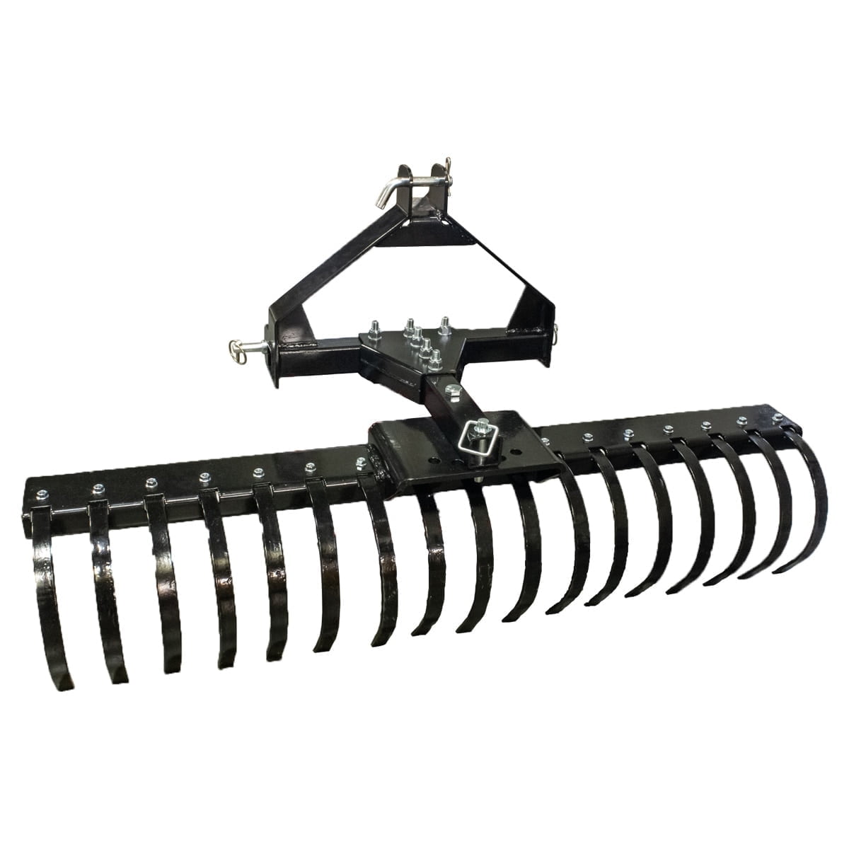Impact Implements CAT-0 Landscape Rake with Spring Steel Tines For ...